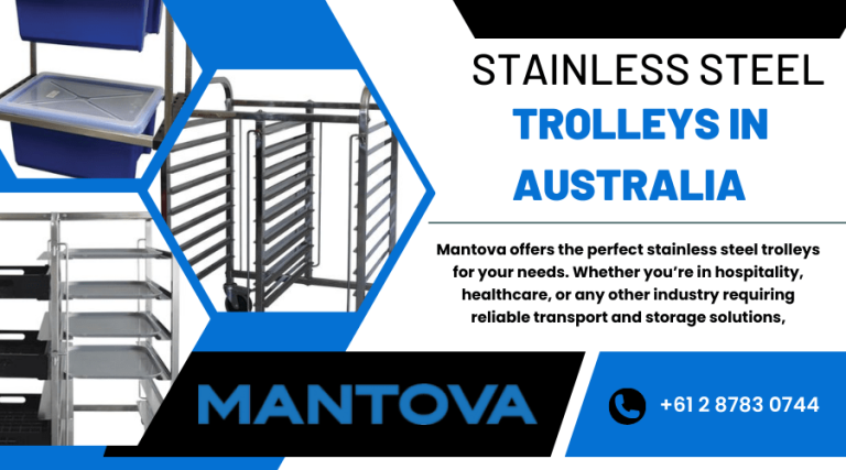 Stainless Steel Trolleys Australia - Mantova